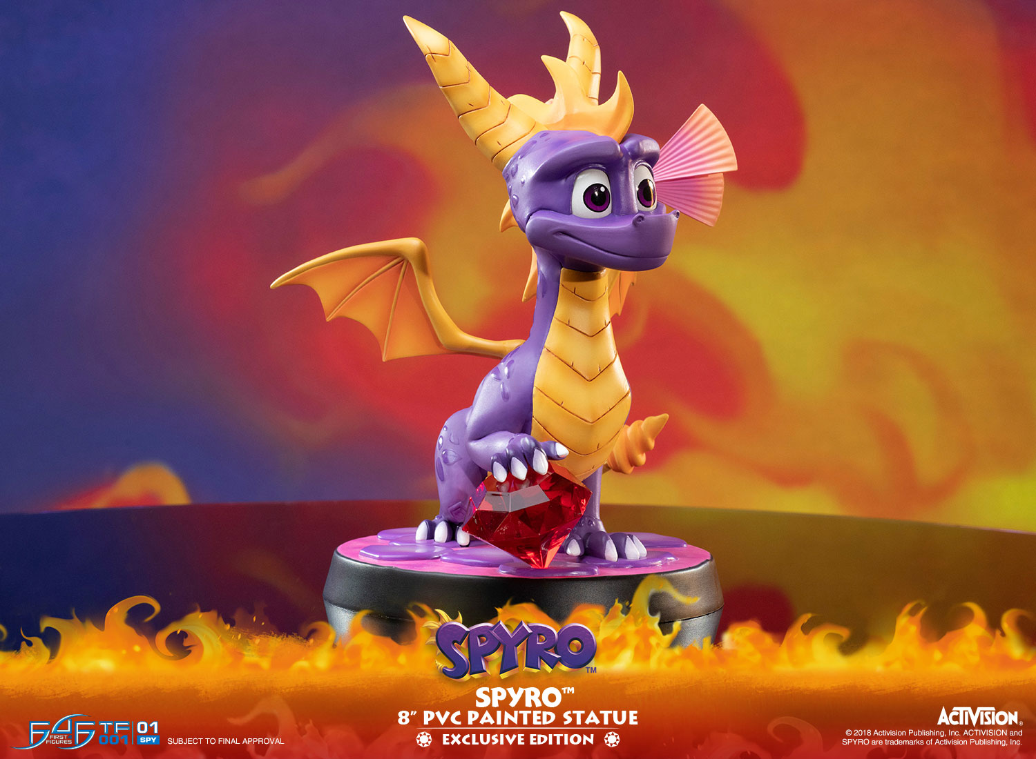 Spyro the Dragon PVC Statue (First 4 Figures)