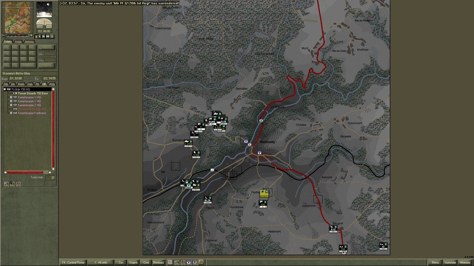 RangerX3X: Skorzeny's Bid for Glory