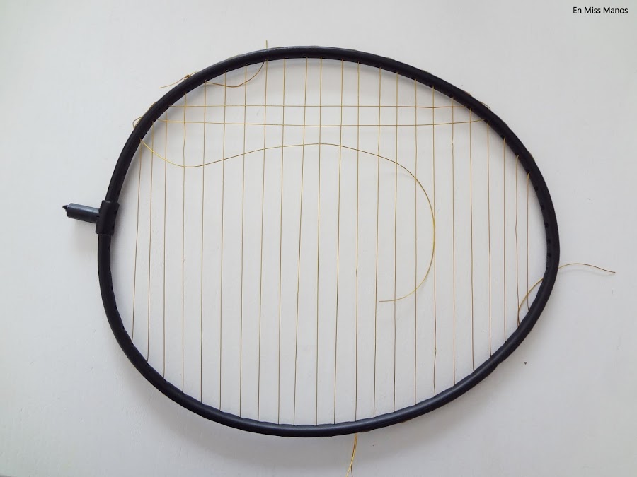 DIY Moodboard con raqueta | Bricolaje