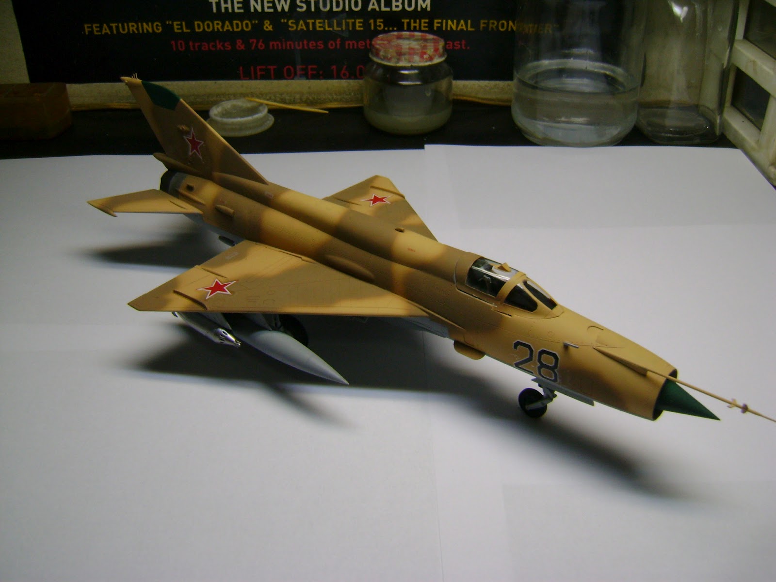 plastimodelismo santos: MIG-21 MF Fishbed J Força Aérea Soviética ...