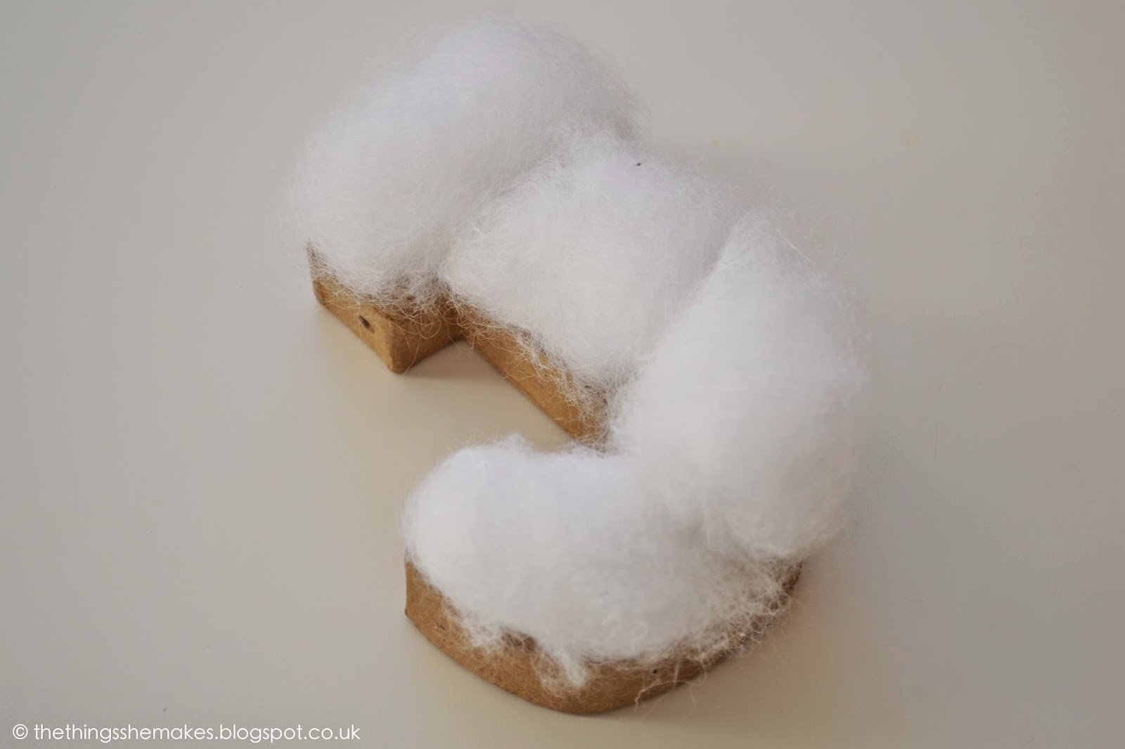 How to Make Padded Letters | The Things She Makes