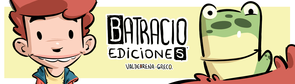 EL BLOGAZO DEL COMIC: TIBURCIO: Primer libro de Batracio Ediciones