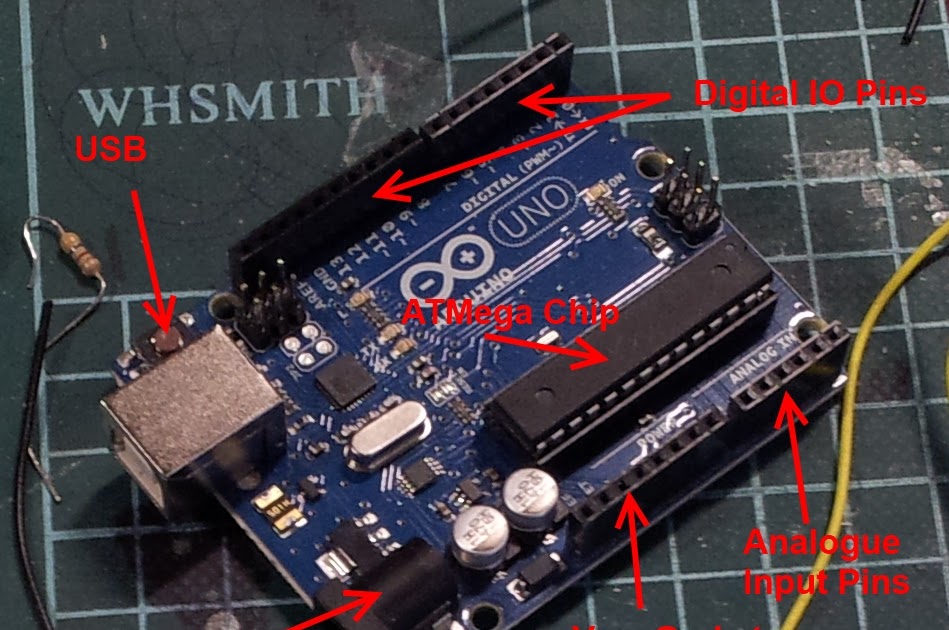 My Robot Blog: The Arduino, LEDs and PING sensors
