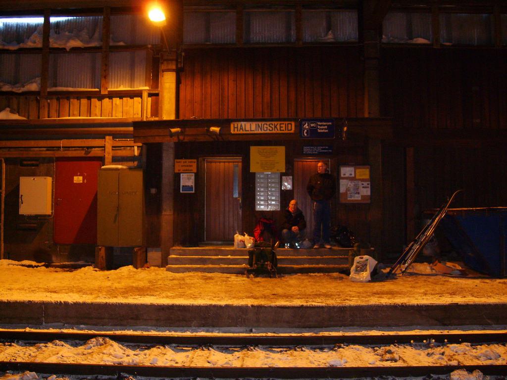 transpress nz: Hallingskeid Station, Norway