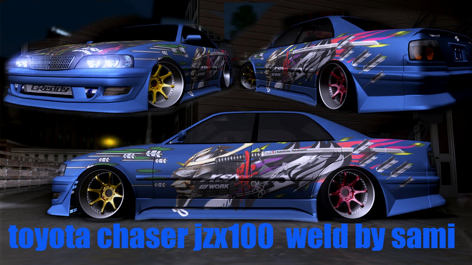 Toyota chaser jzx100 weld XD ~ Modifuker all for download