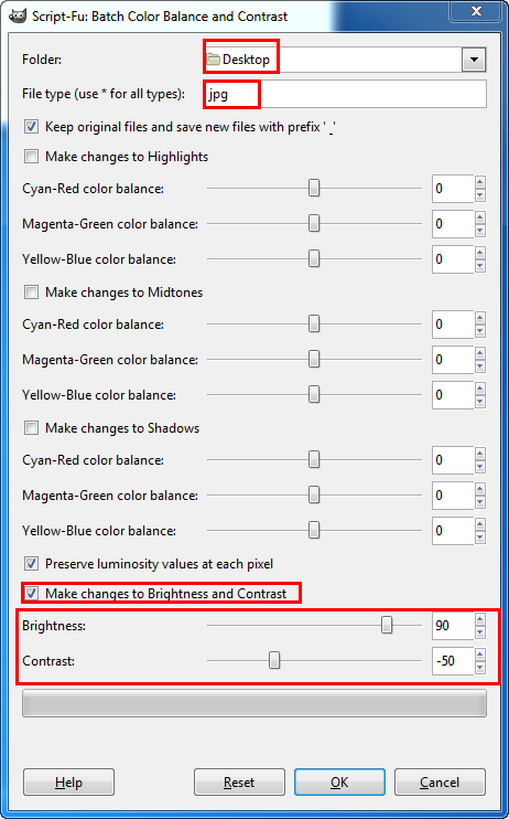 Software How To 軟體指引: Batch adjust image brightness and contrast with ...