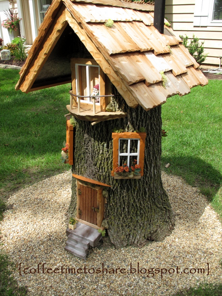 Coffee Time to Share ...: Gnome house ... for rent :)
