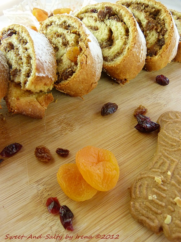 sweet-and-salty: Štrudla sa suvim voćem / Dried Fruits Roll