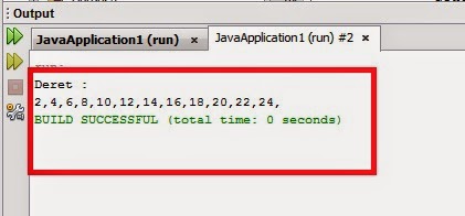 CONTOH PROGRAM JAVA SEDERHANA (IF,LOOPING,ARRAY,DAN METHOD) ~ Nando Saputra