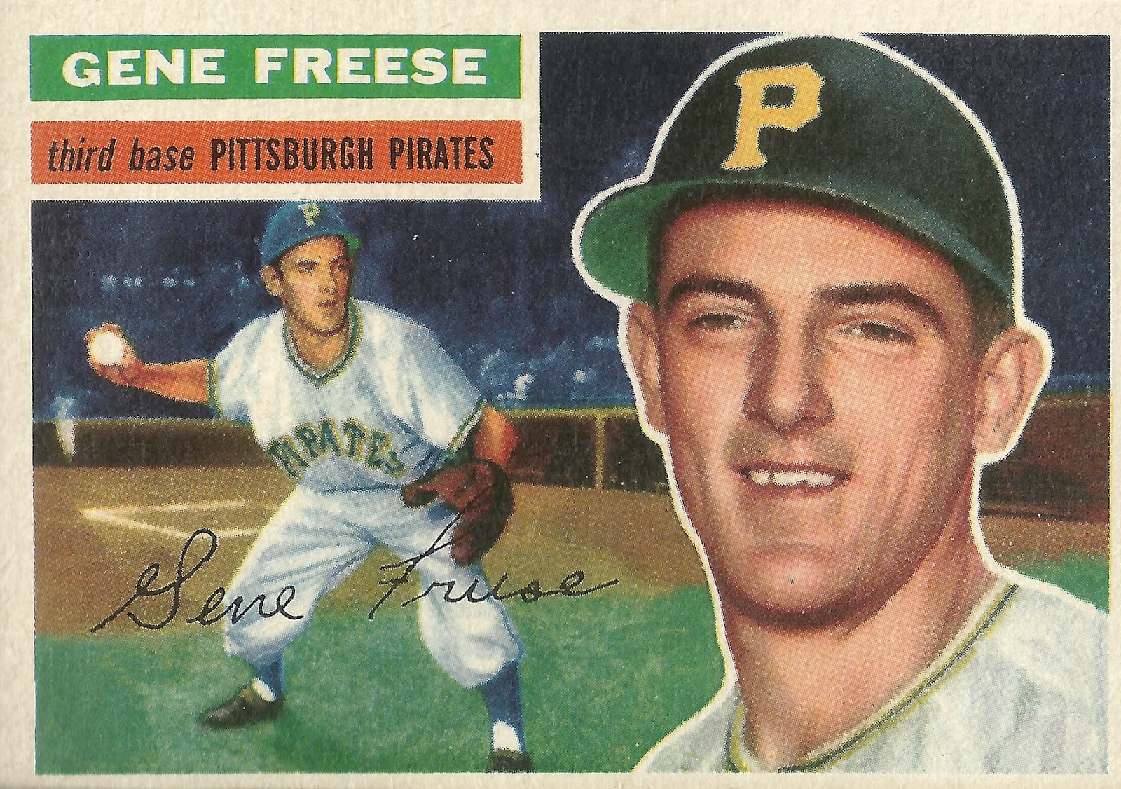 The Phillies Room: 1956 Topps #46 Gene Freese