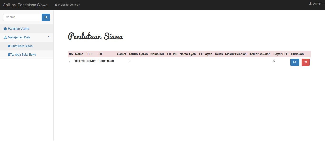Membuat CRUD untuk admin(BackEnd) - CREATE-SCRIPT - ANGGA BLC TELKOM