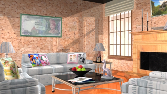 Welcome Keing ArtBlog: Maya Room Texturing and Rendering