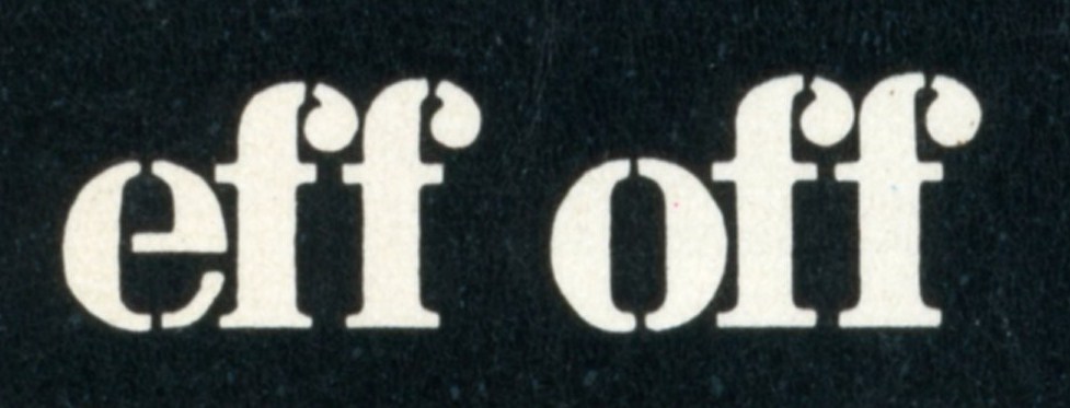 After You've Gone: eff off