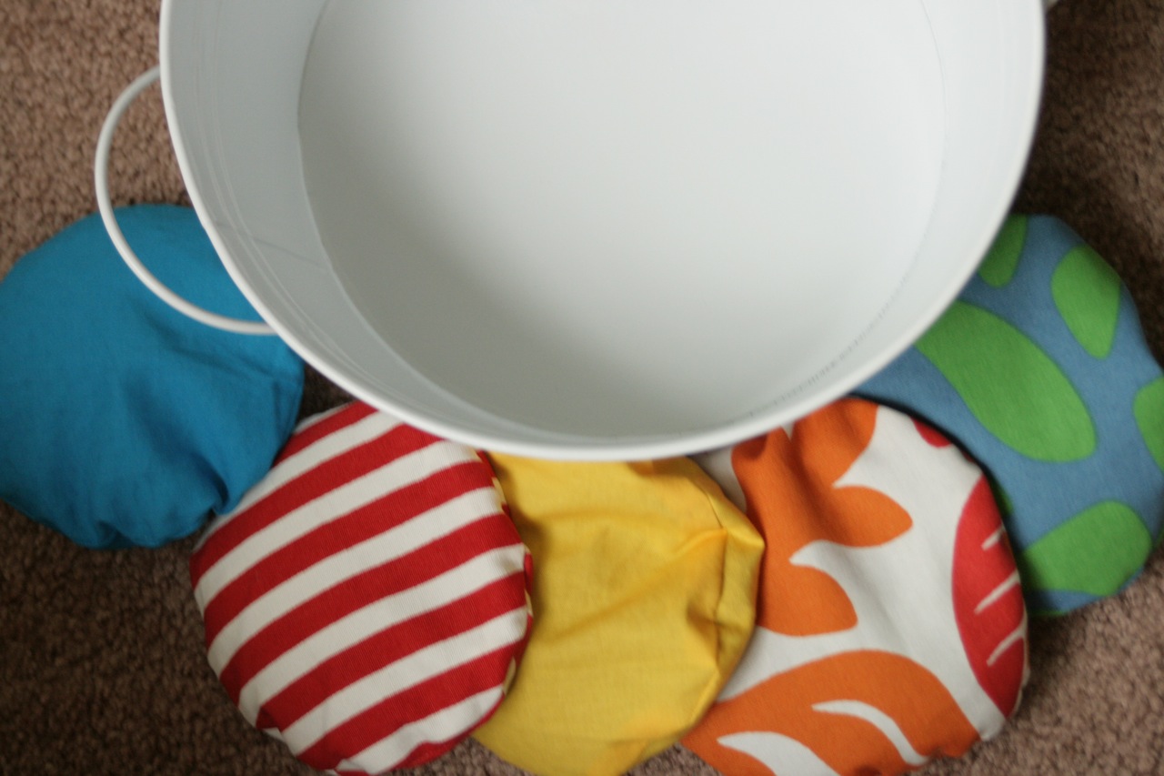 emily sparks: preschool play: bean bags