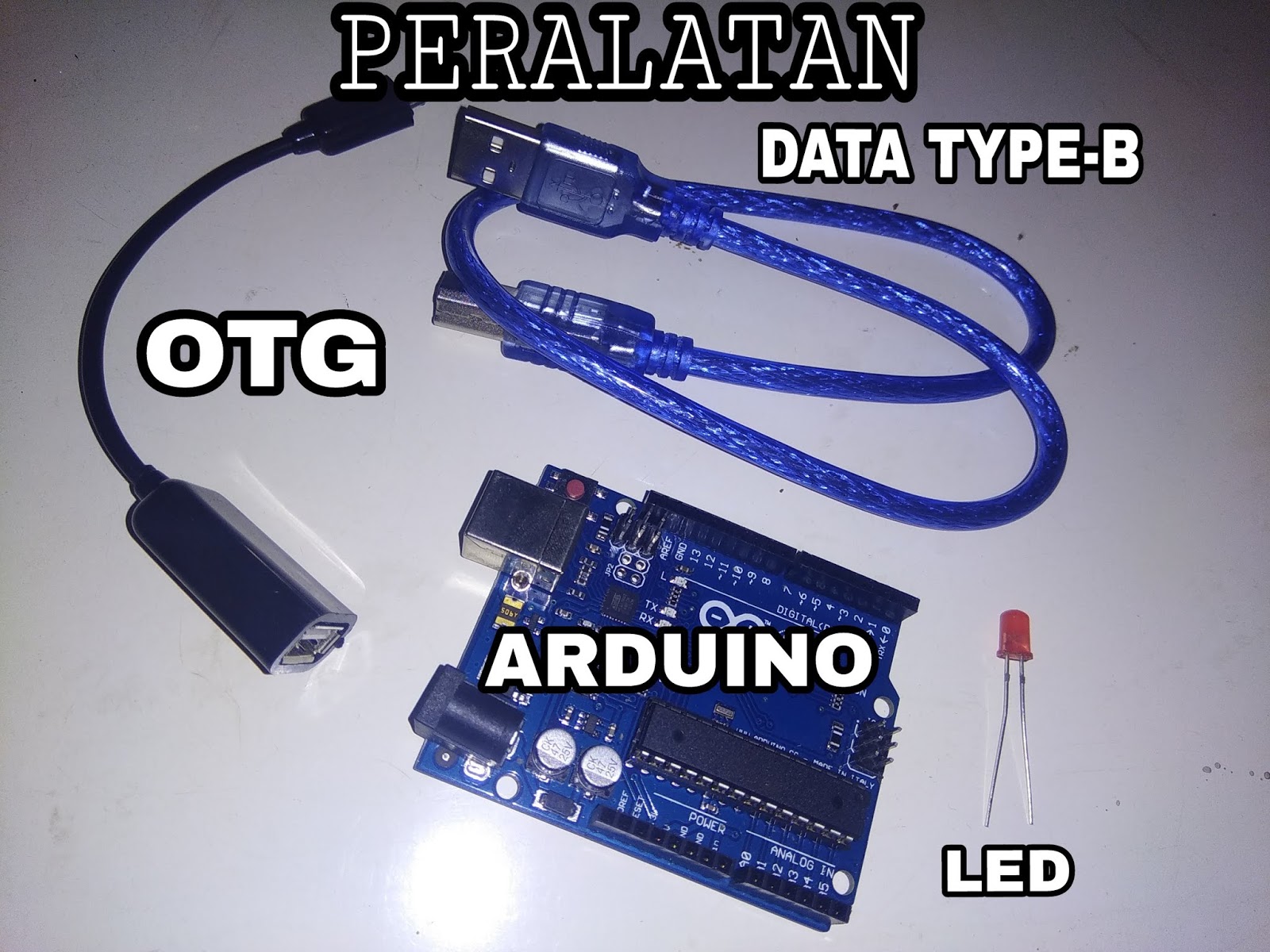 Hitam Klasik Belajar Arduino Part 1 Led Blinking Berkedip