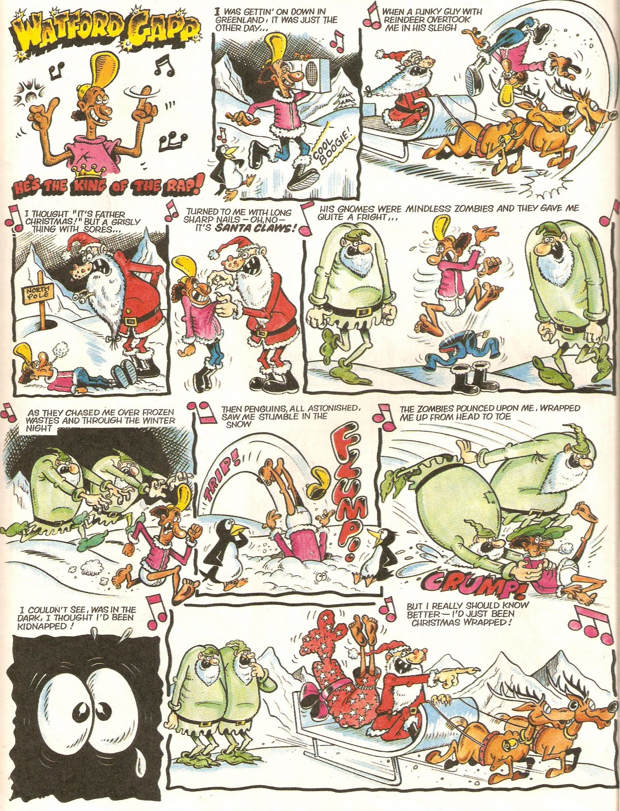 WHIZZER AND CHIPS: Comic strips!