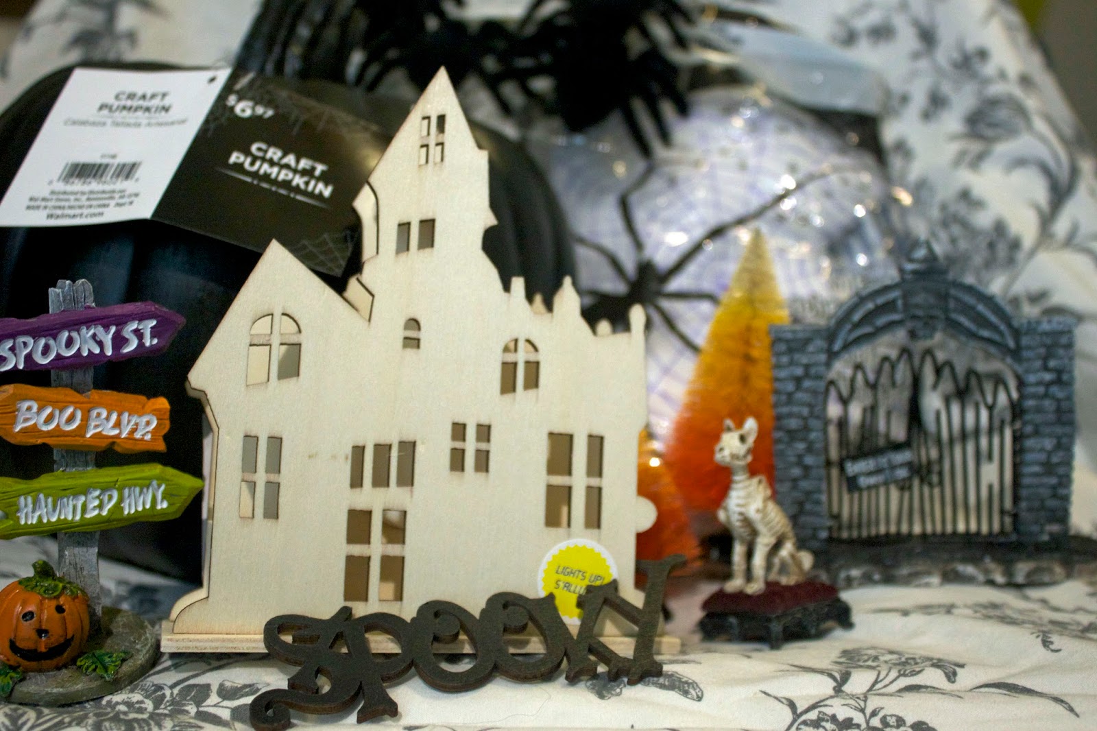 The B Farm : Making A Halloween Diorama From Craft Pumpkin