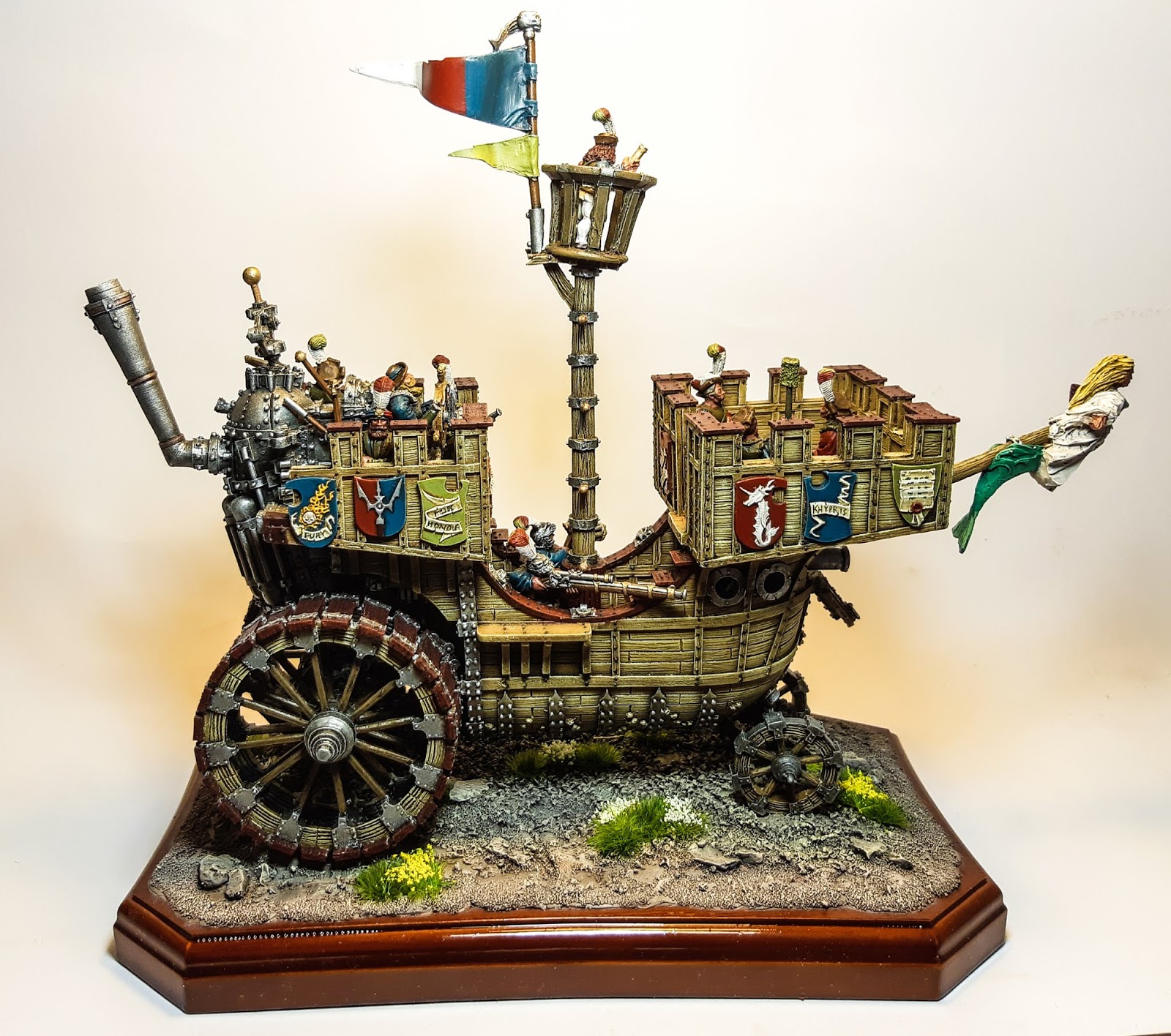 THE WORK OF SHAITAN: Warhammer Empire Border Princes Landship - The ...