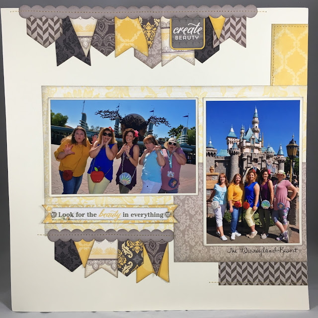 Plays Well With Paper: Disney Scrappers International Scrapbook Day #2