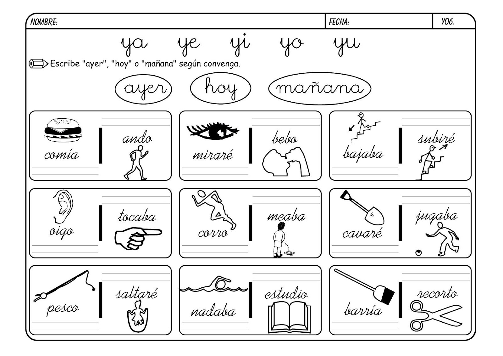 UNA VENTANA A MI CLASE: LA LETRA Y