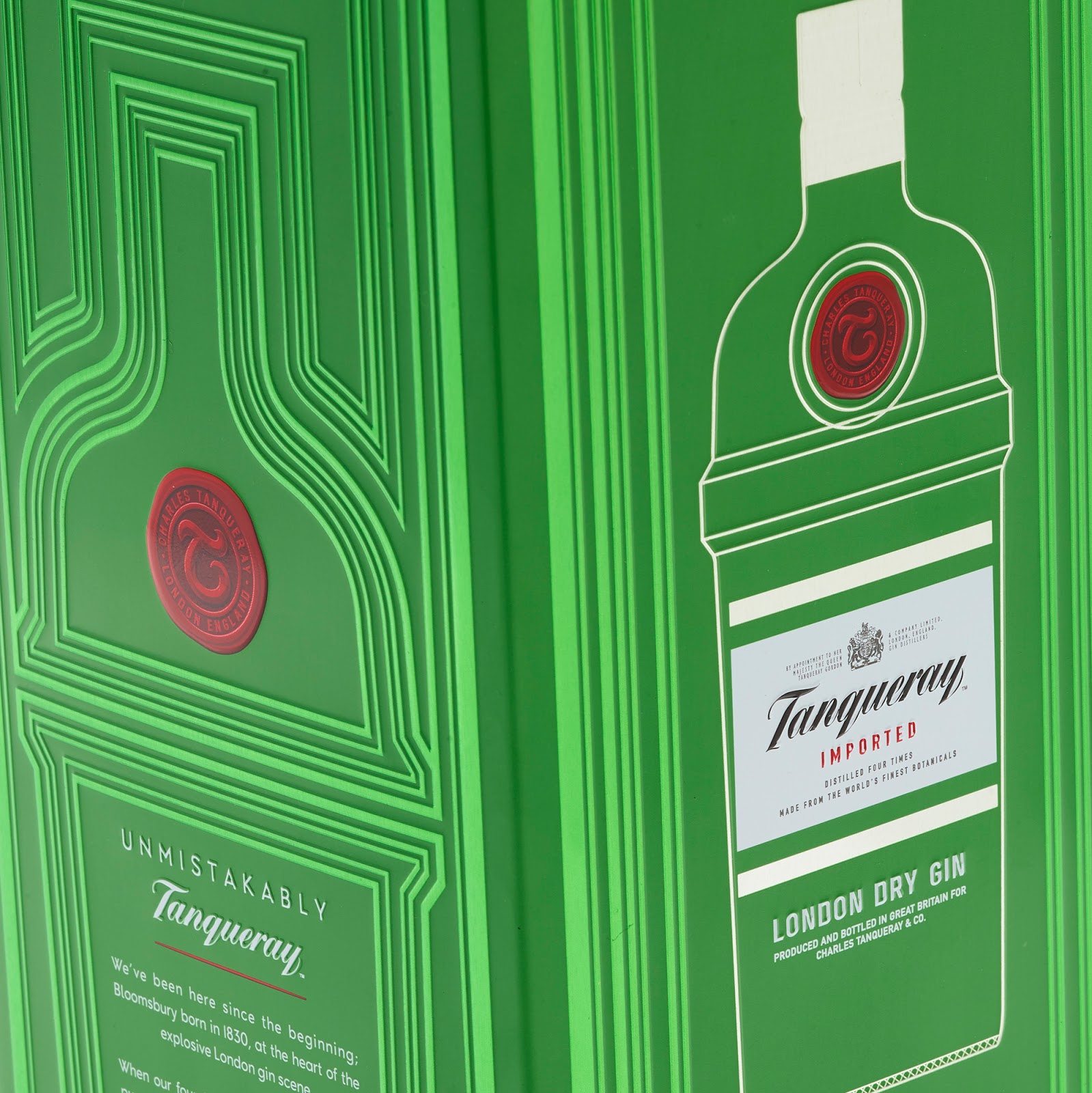 Tanqueray London Dry Gin – Packaging Of The World