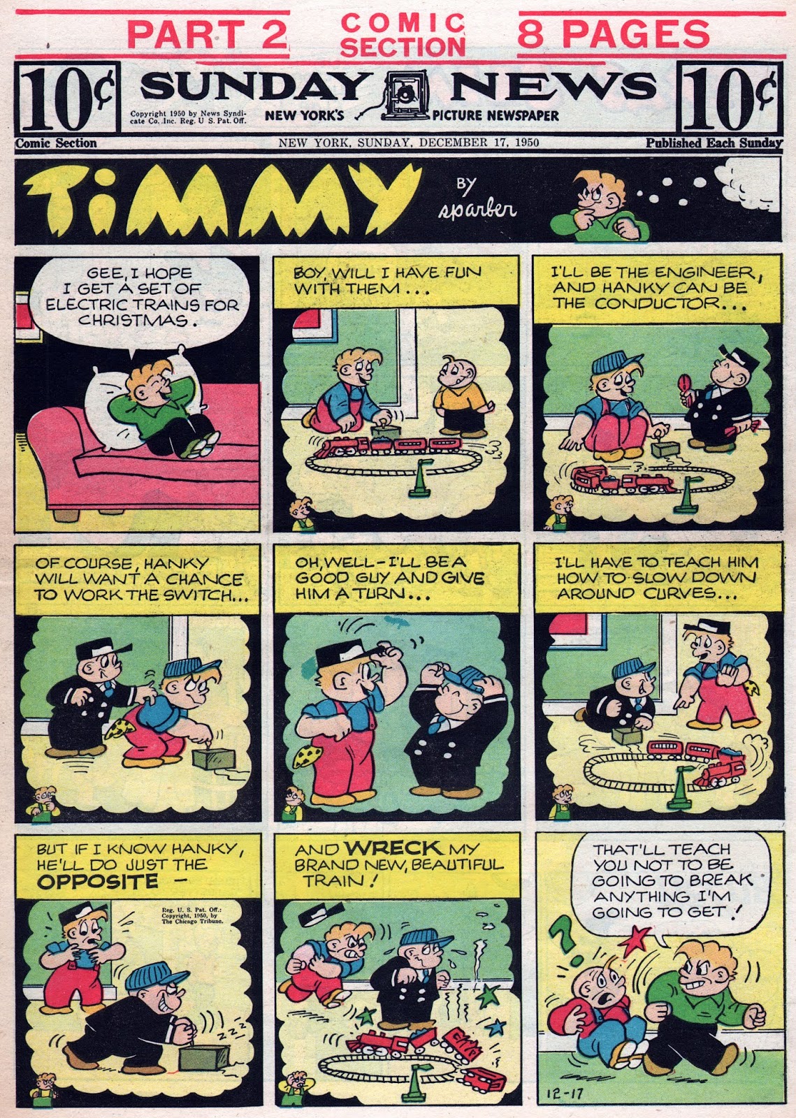 Timely-Atlas-Comics: OT : Tales from the New York Daily News Sunday ...