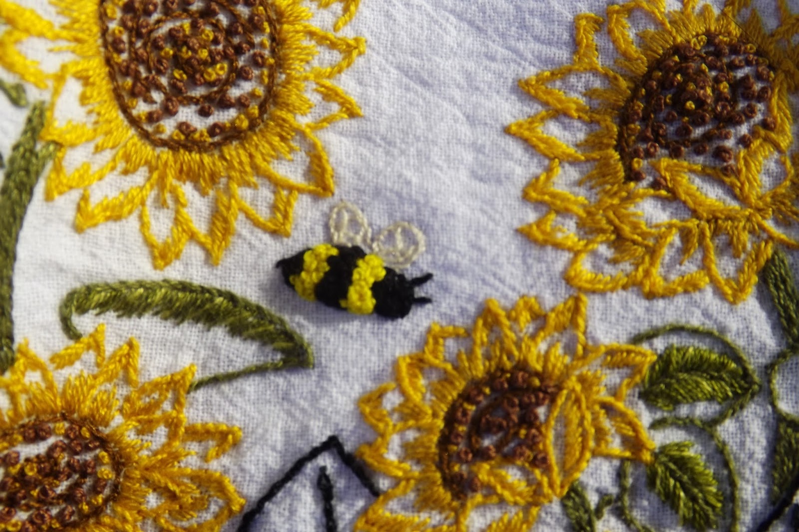 Yesteryear Embroideries: From " simple" embroidery.......