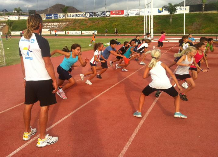Preparación de los jóvenes atletas: entrenamiento del atleta a muchos años