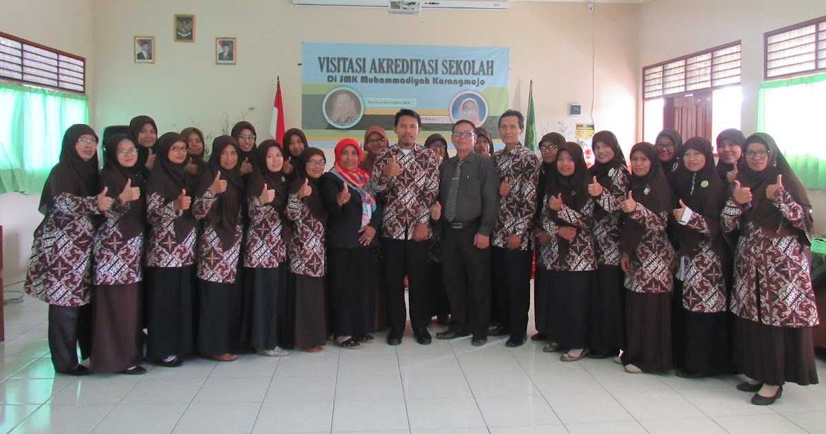 Ucapan Terima Kasih Kepada Tim Asesor Akreditasi Sekolah 2018 - SMK MUHAMMADIYAH KARANGMOJO