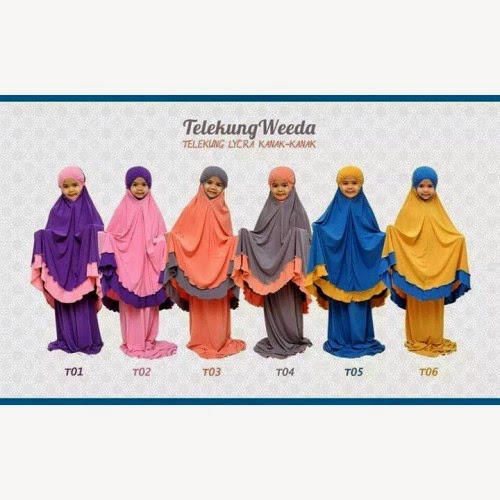 Little Muna's Playhouse: Telekung Kanak-Kanak