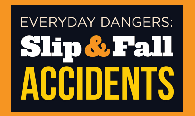 Everyday Dangers Of Slip And Fall Accidents #Infographic - Visualistan