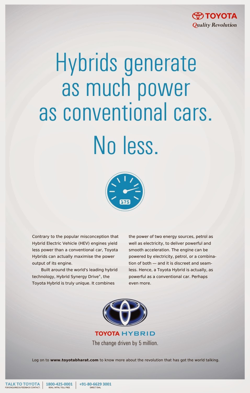 The works: Toyota Camry Hybrid (factual ads)