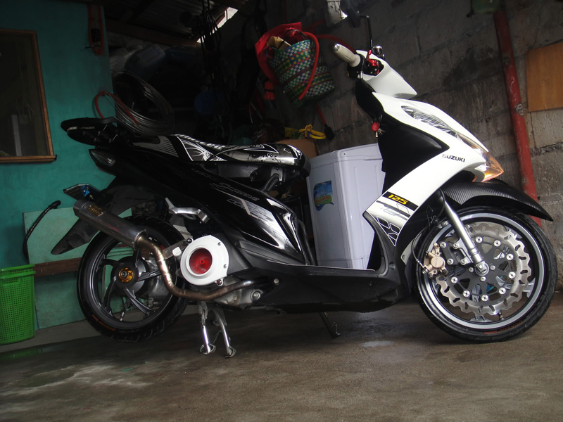 Kumpulan Foto Modifikasi Motor Suzuki Skydrive Terbaru - Otomotiva
