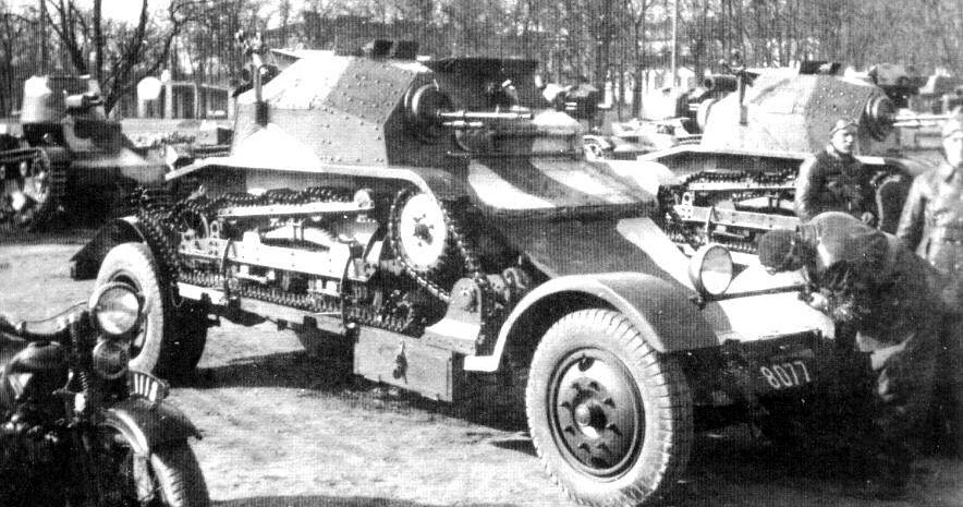 Just A Car Guy: Tank transporter АТ-1 and tankette TKS (Poland 1932-36)