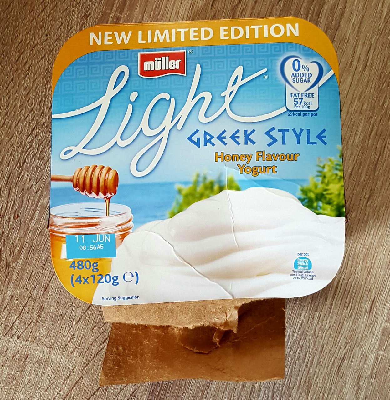 Trust Me Treats: Muller Light Limited Edition Greek Style Honey Flavour ...
