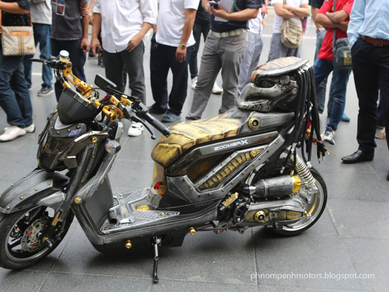 Honda Zoomer X Modification - Phnom Penh Motors