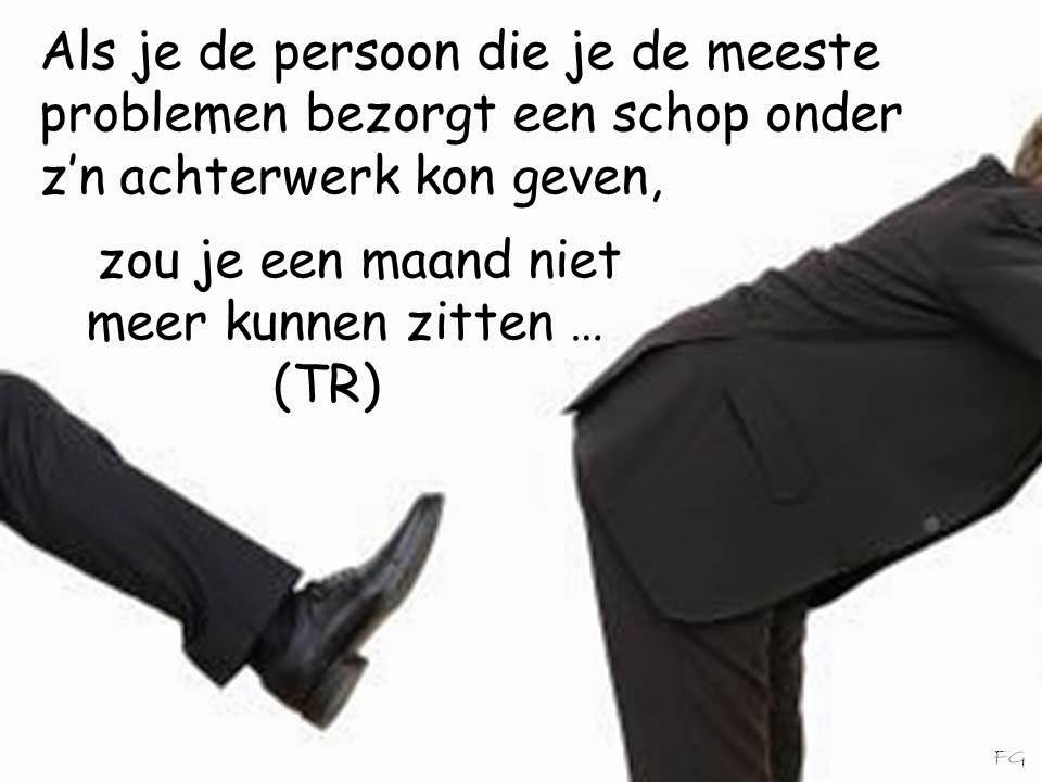Inspirerende quotes met beeld ...: Problemen vermijden?