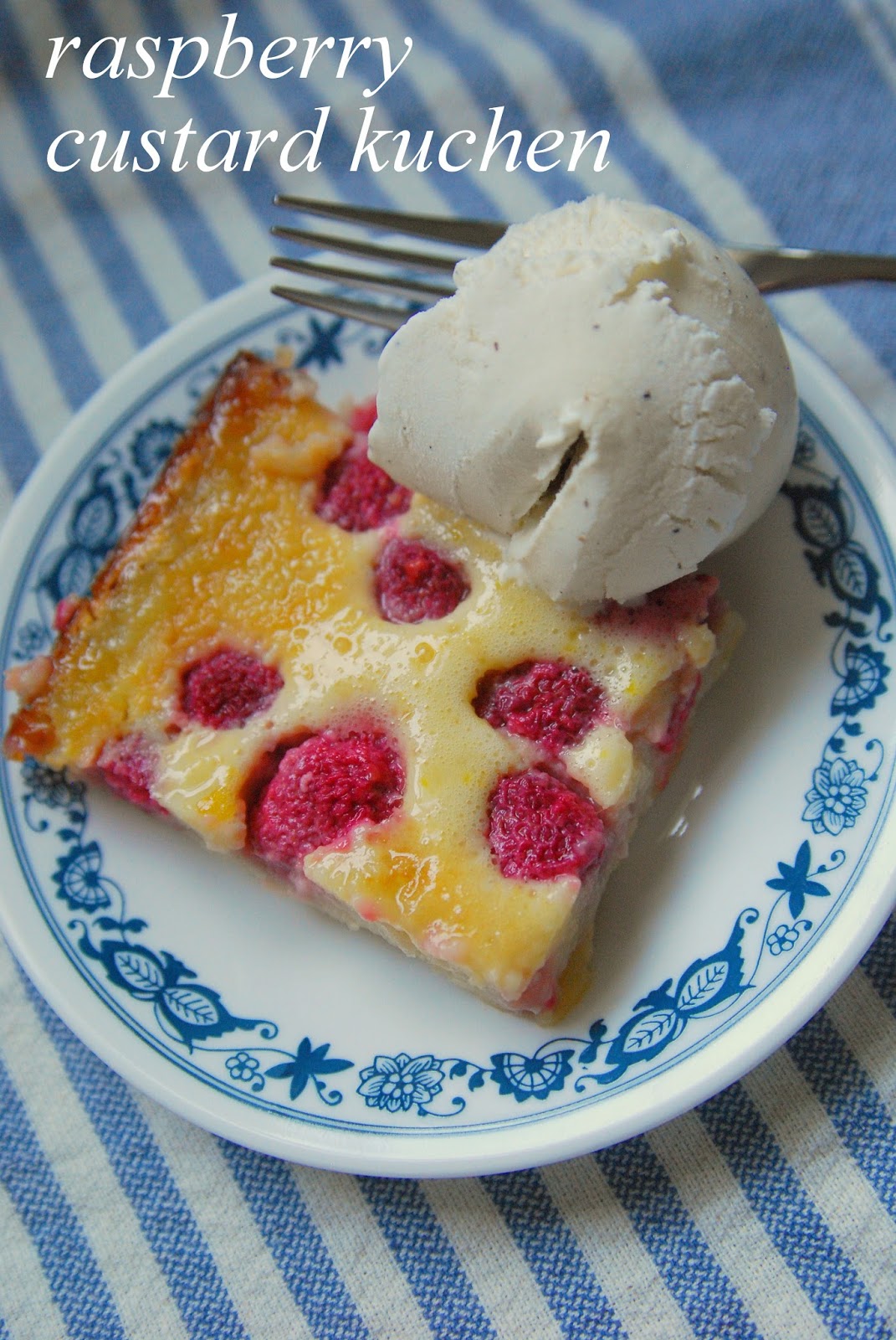 Rachel Zimm: raspberry custard kuchen