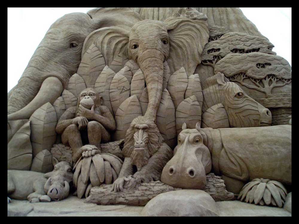 Seni Pahat Pasir (Luar Biasa) | Si Budi