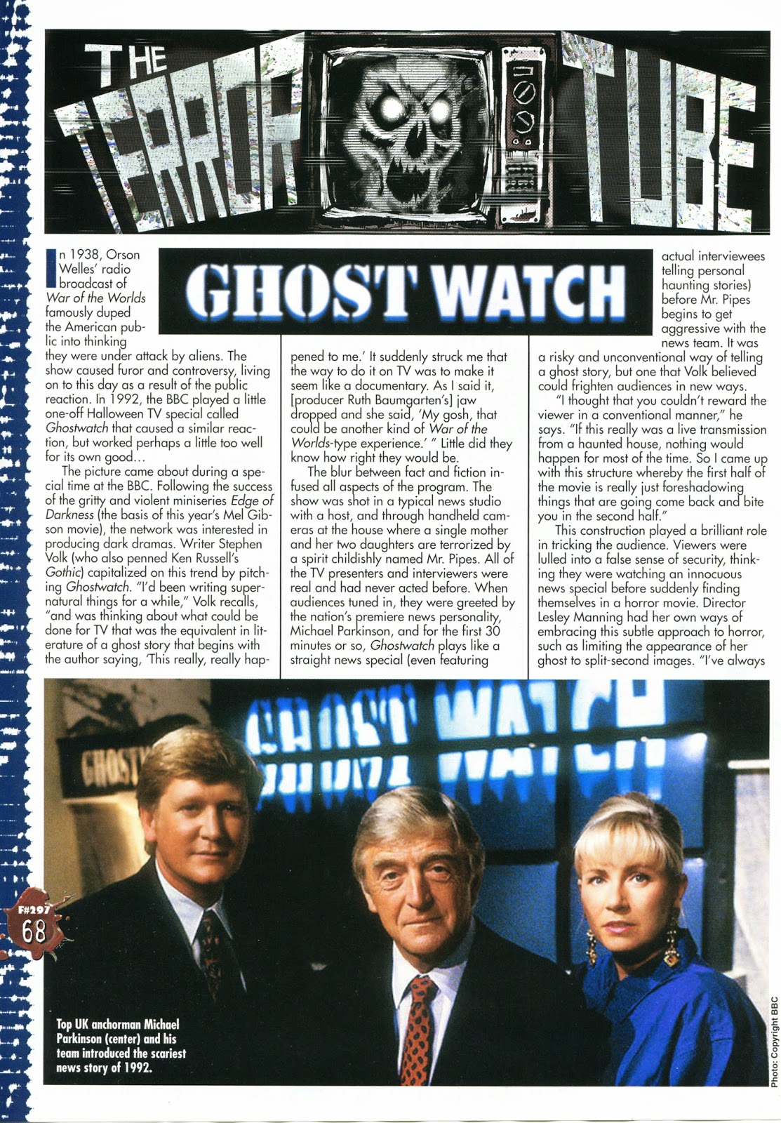 frankies movie and television nostalgia: GhostWatch bbc (1992)