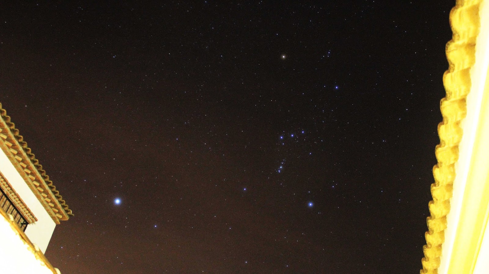 ASTRONOMIAYRUTAS.: Constelación Oríón y la estrella Sirio