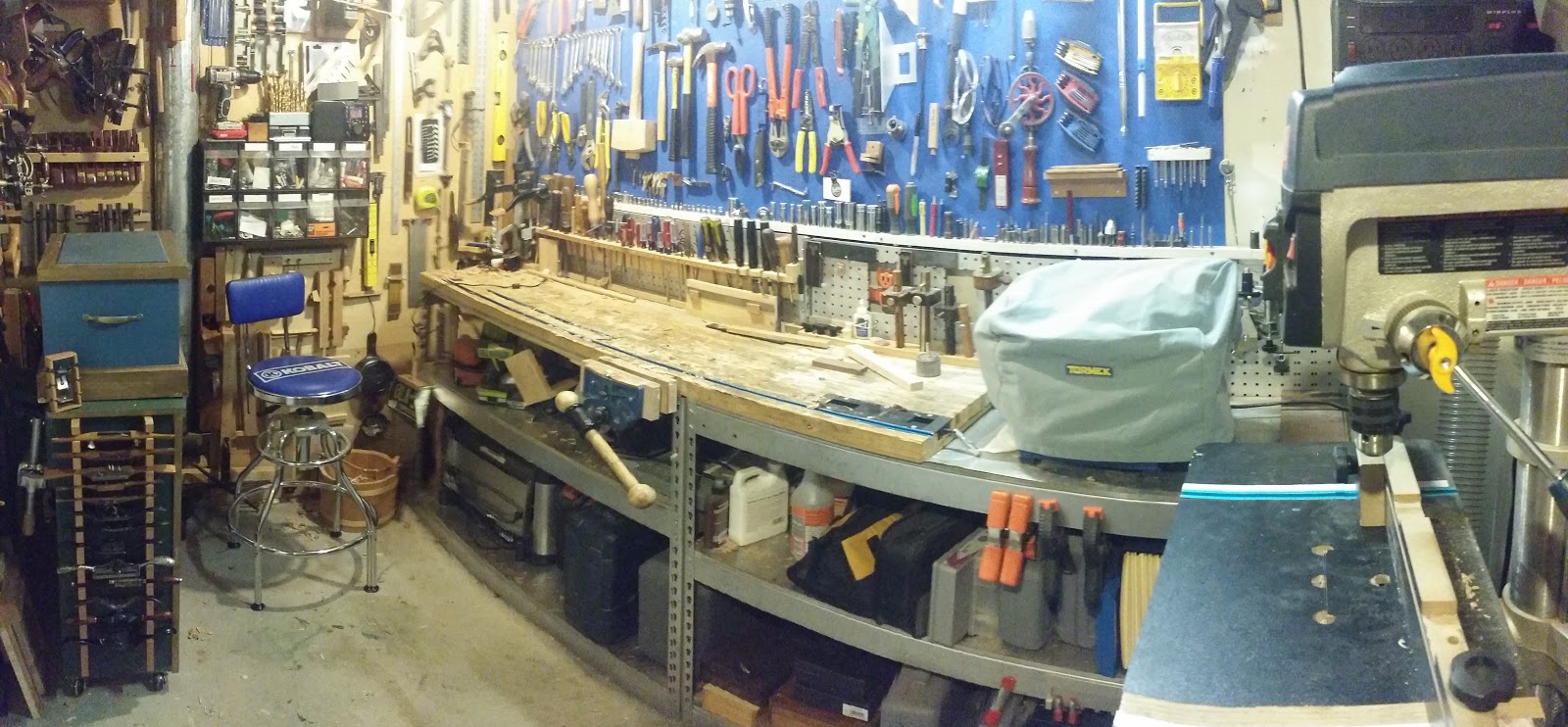 Enjoying Woodworking in a Tiny Workshop