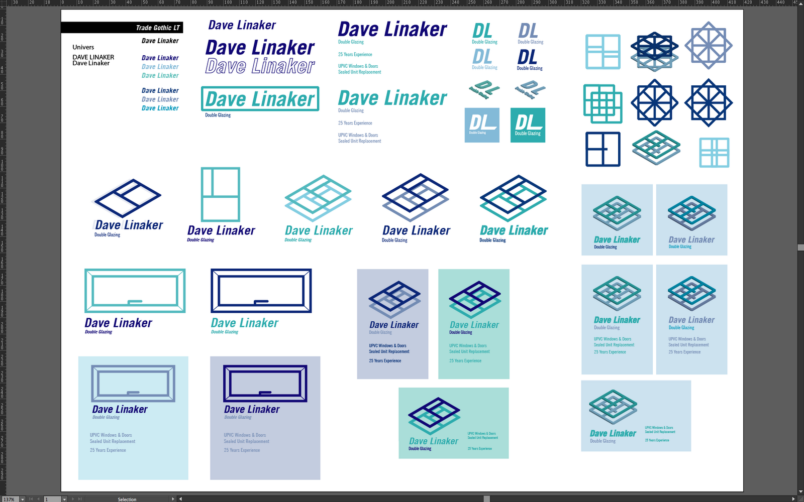 Design Practice: Linaker Branding - Logo Ideas