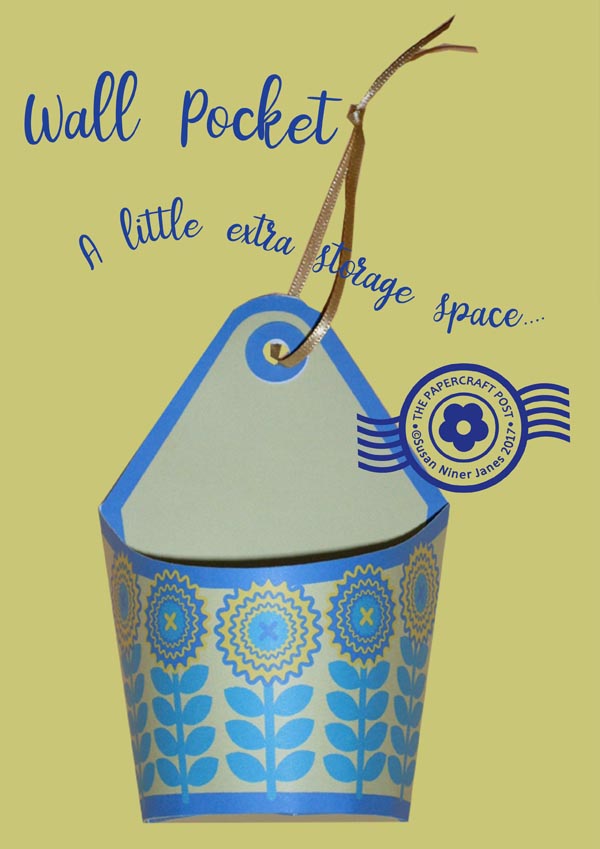 The Papercraft Post: Wall Pocket