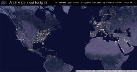 Maps Mania: Light Pollution & How to Avoid It