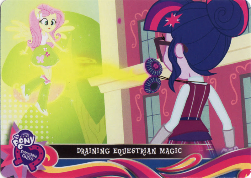 MLP Draining Equestrian Magic Trading Cards | MLP Merch