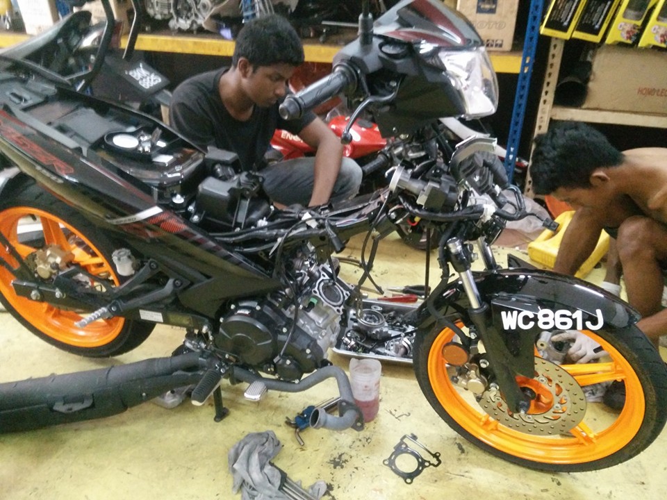 YAMAHA Y15ZR RESEARCH AND MODIFIED