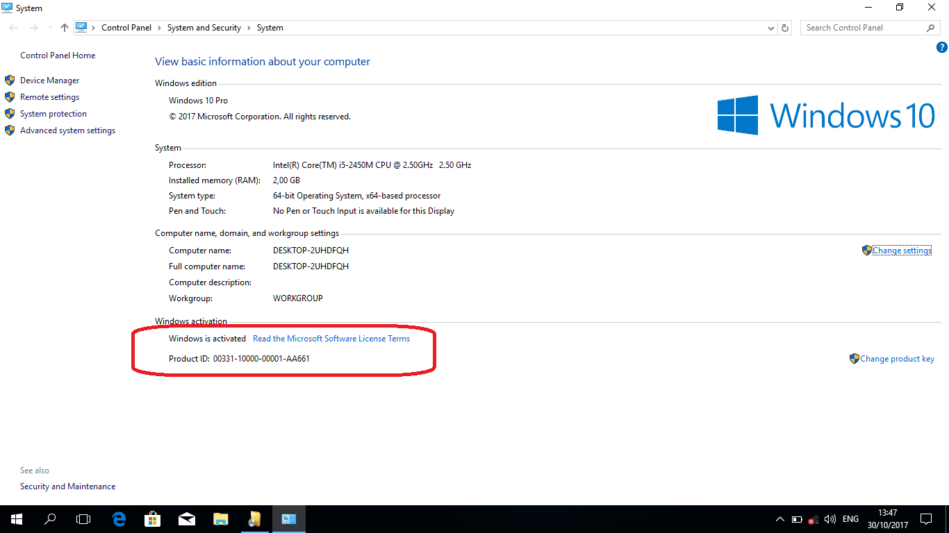 Cara Aktivasi Windows 10 Trial Minta Aktivasi - Not Angka Lengkap