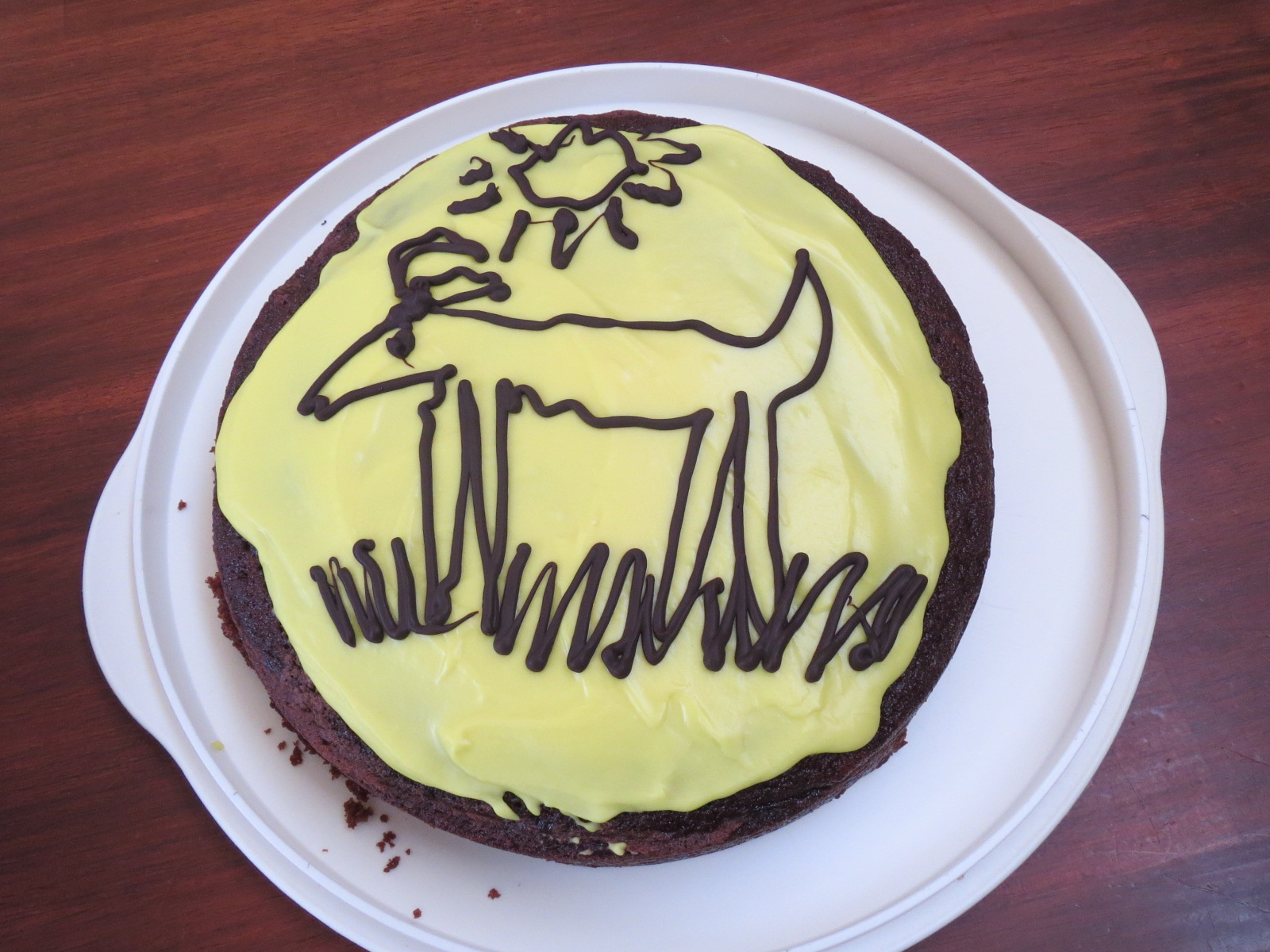 Cafe Gorgeous: A goat cake