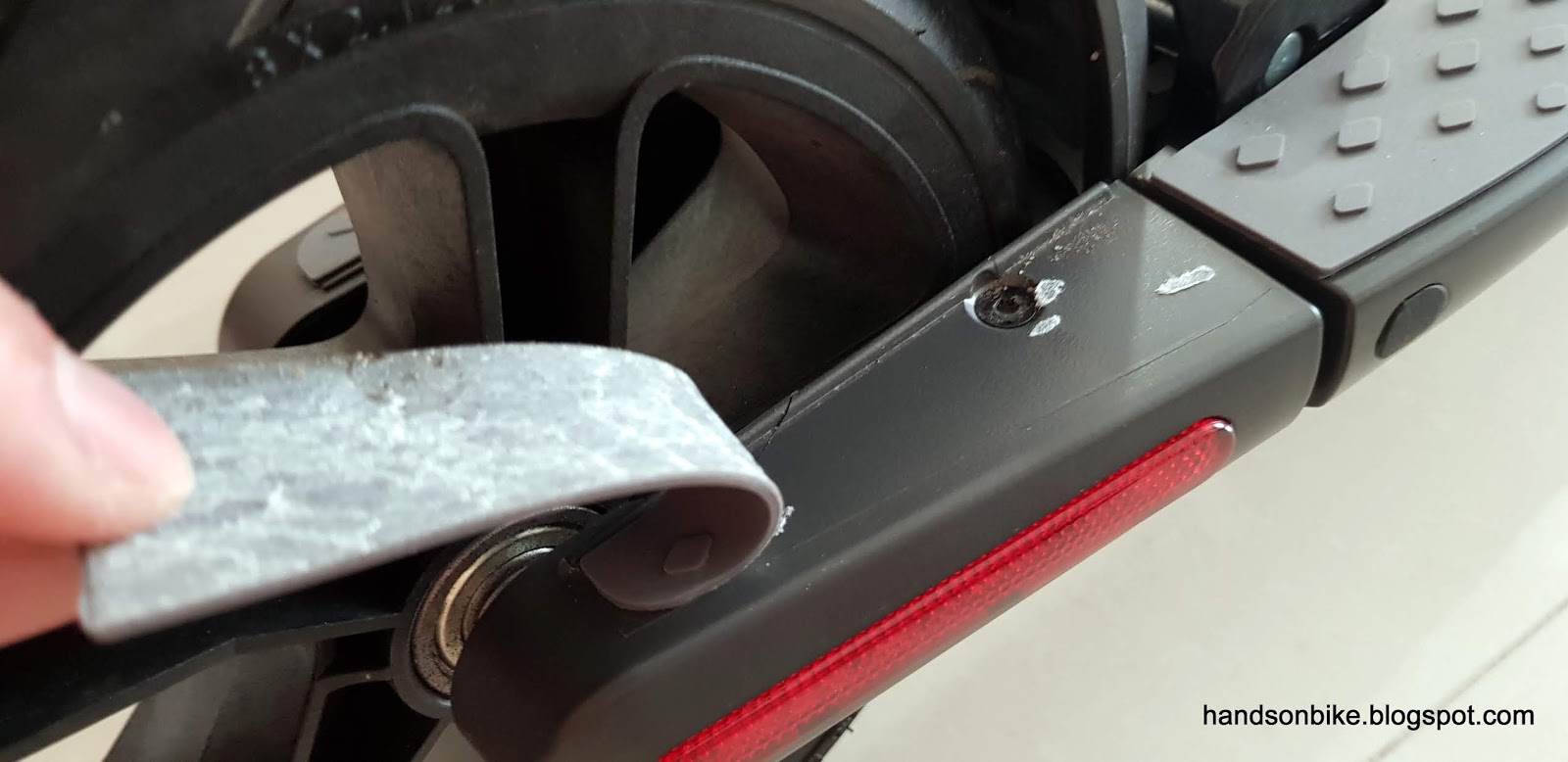 Hands On Bike: Ninebot by Segway ES2 E-Scooter: Rear Wheel Maintenance